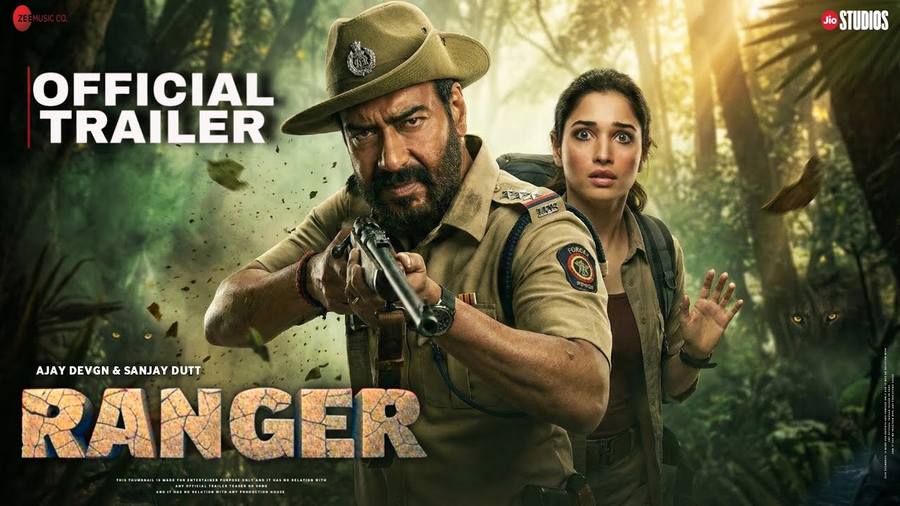 Ranger - Hindi Trailer | Ajay Devgn | Tamannaah Bhatia | Sanjay Dutt ...