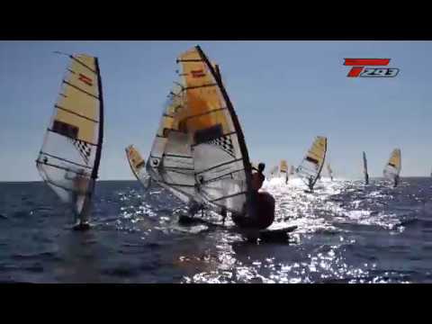 BIC Techno 293 WORLDS 2017 Salou (Day 4) - YouTube