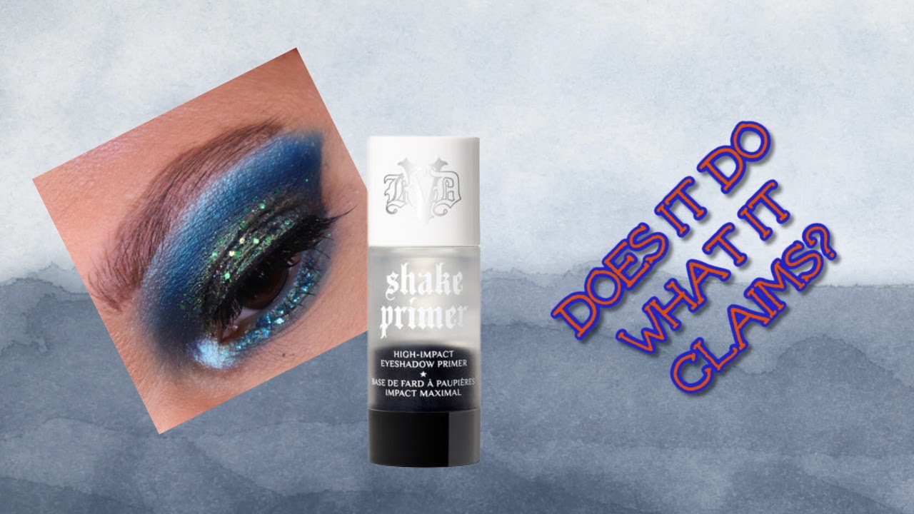 KVD Vegan beauty Shake Primer Review - YouTube