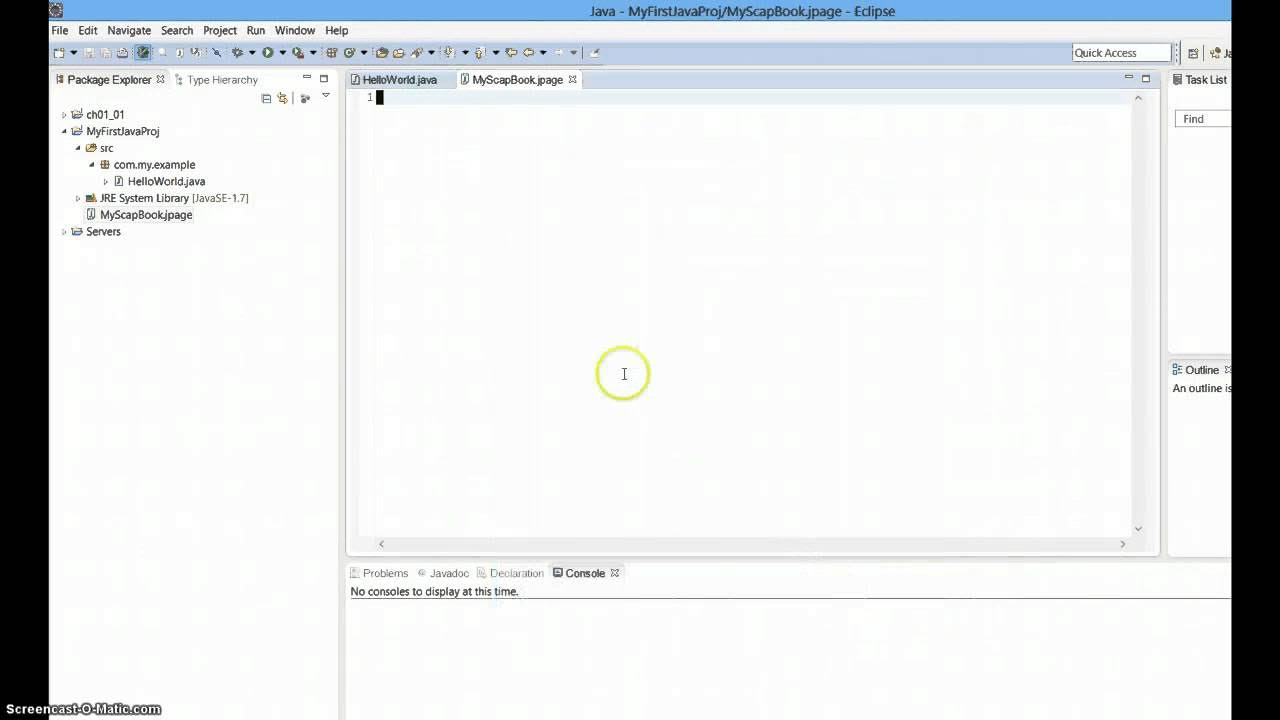 Execute Java code snippet in Eclipse - YouTube
