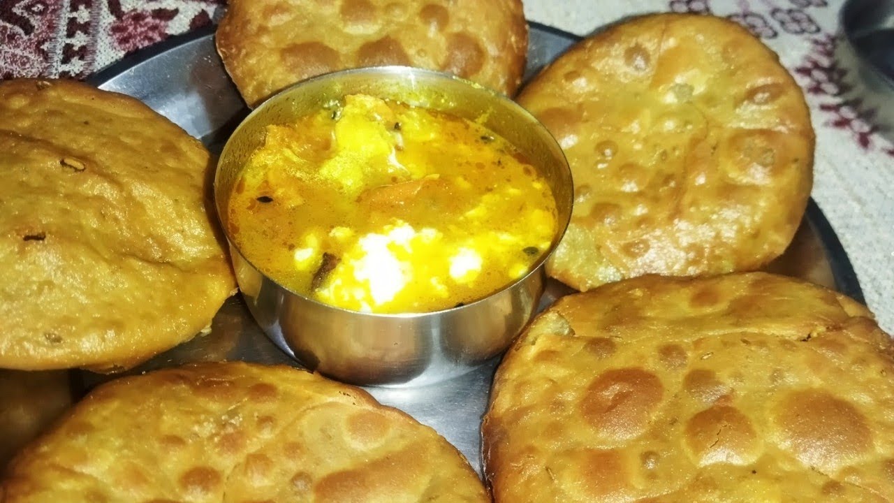 Bedai Recipe | UP Style Breakfast | Khasta aur Masaledaar! - YouTube