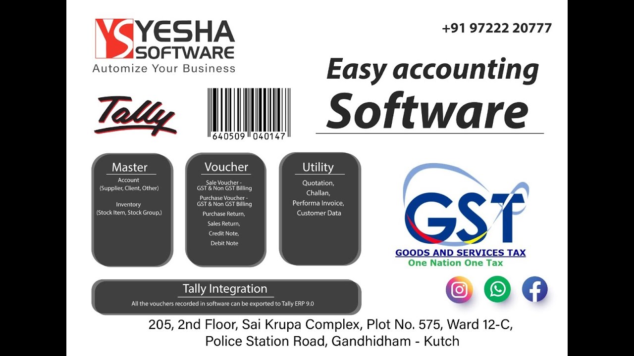 YS-TRADING SOFTWARE DEMOSTRATION | EXPLAIN IN HINDI | EASY BILLING ...