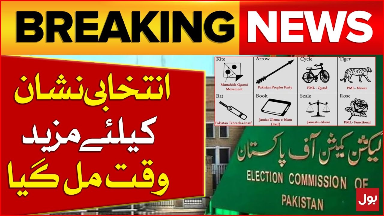 PTI Election Symbol Case | Election Commission Extend Time For Party ...
