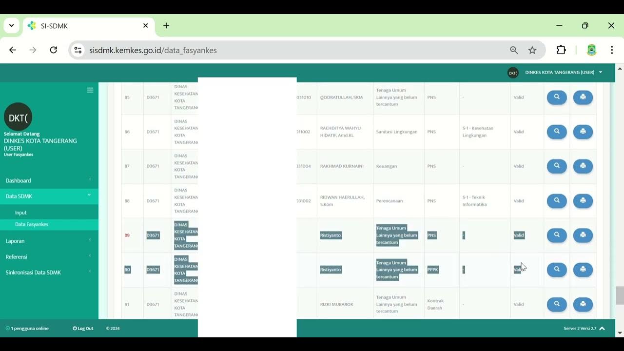 Tutorial CARA HAPUS DATA GANDA SISDMK - YouTube