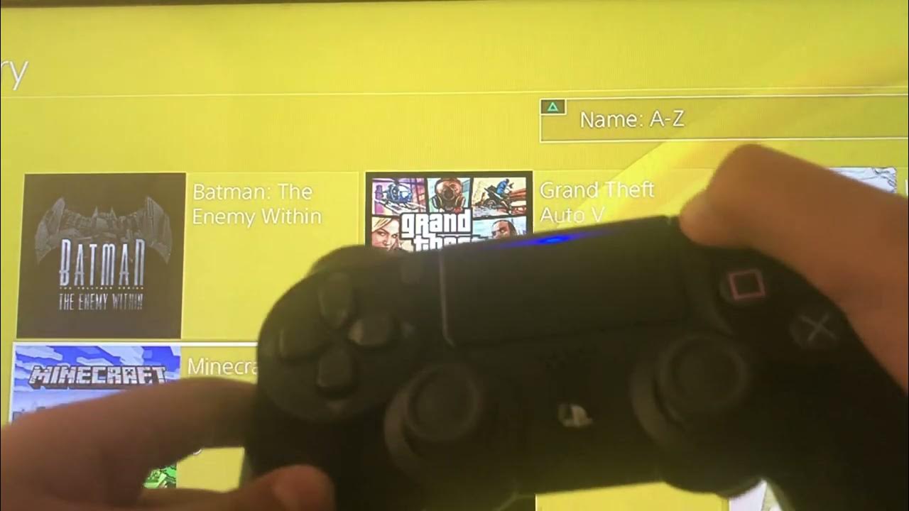 How To Delete A game from your PS4 - YouTube