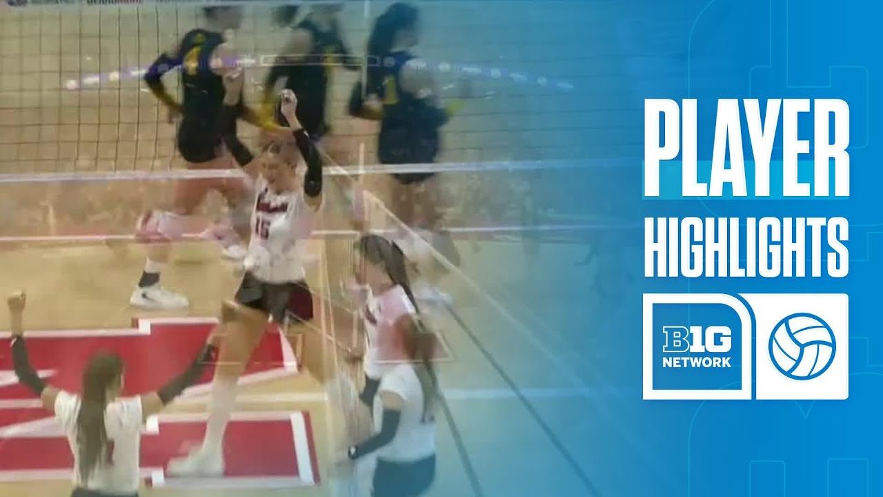 Andi Jackson Highlights vs. Iowa | Nebraska Volleyball | 11/20/2025 ...
