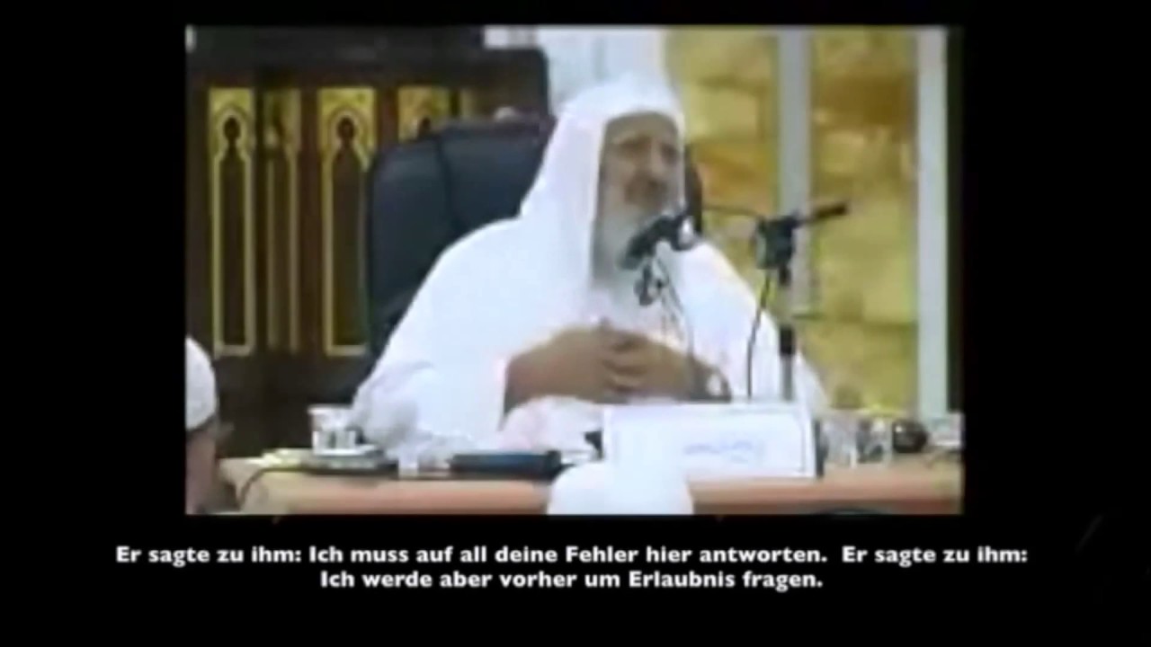 Die Geduld von Sheikh Rabi Al Madkhali - YouTube