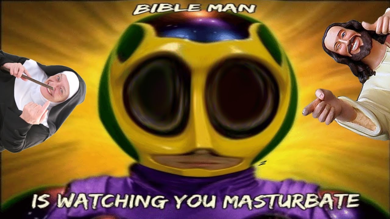 Bibleman but every time they say "Bible" it gets more HOLY ...