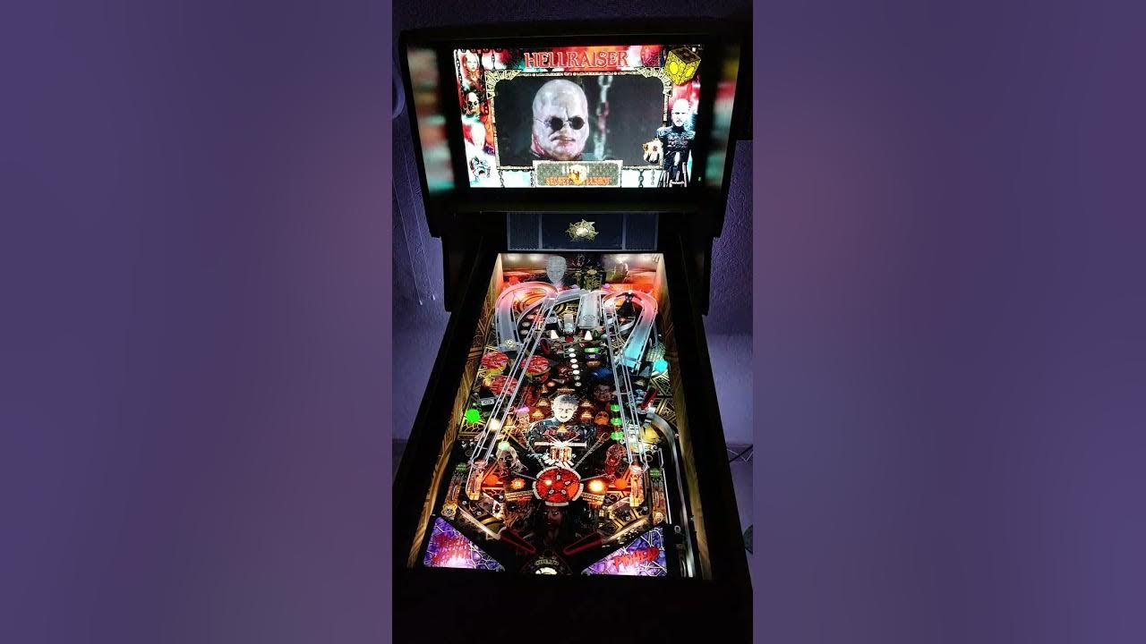 4K Virtual Pinball table - Hellraiser (Balutito/Team Tuga) and Pup Pack - Pinball 2000 style ...