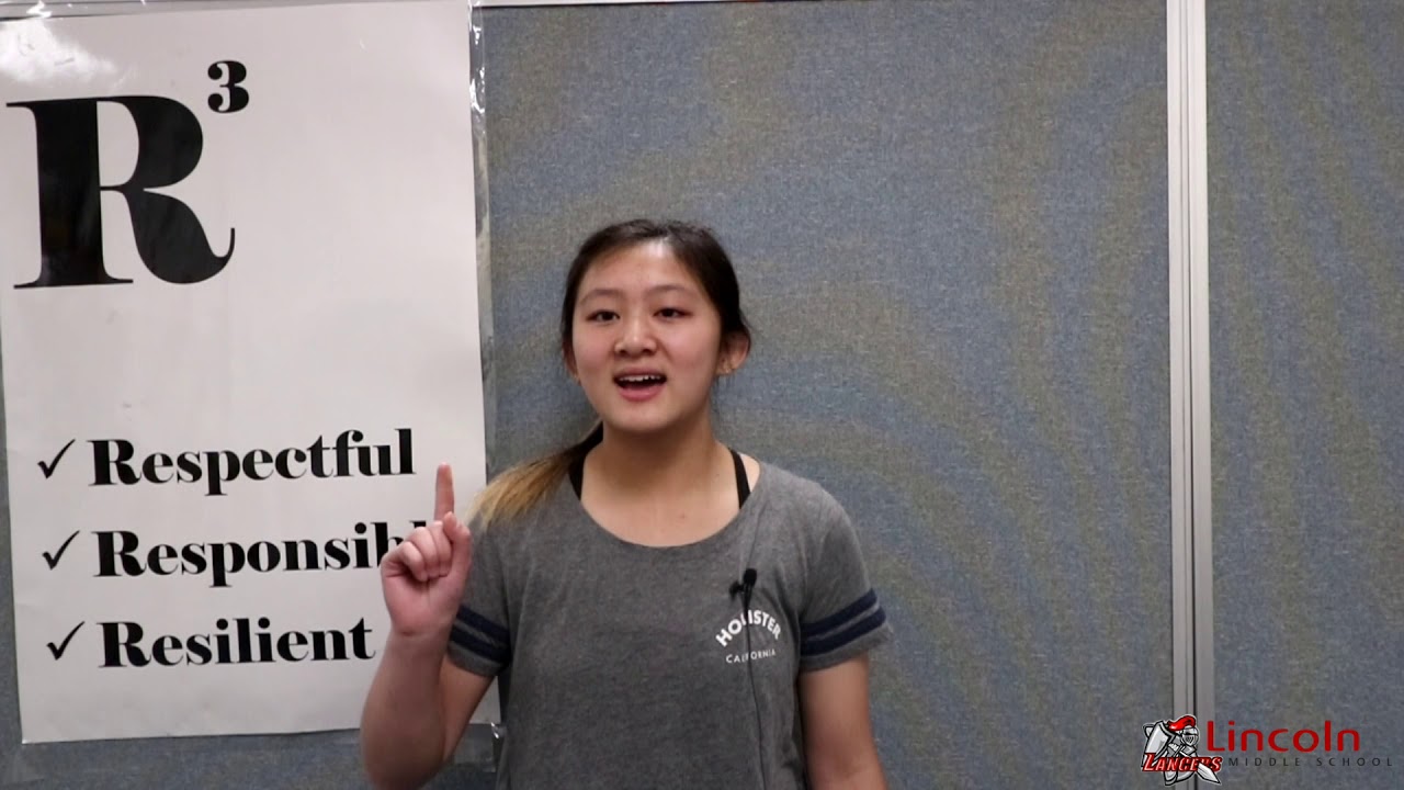 7th grade ASB Speeches at Lincoln Middle School 2019 - YouTube