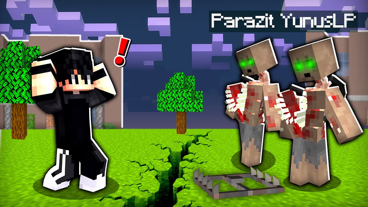 PARAZİTE DÖNÜŞTÜM!!💀 | ParazitCraft | Bölüm 5 | Minecraft - YouTube
