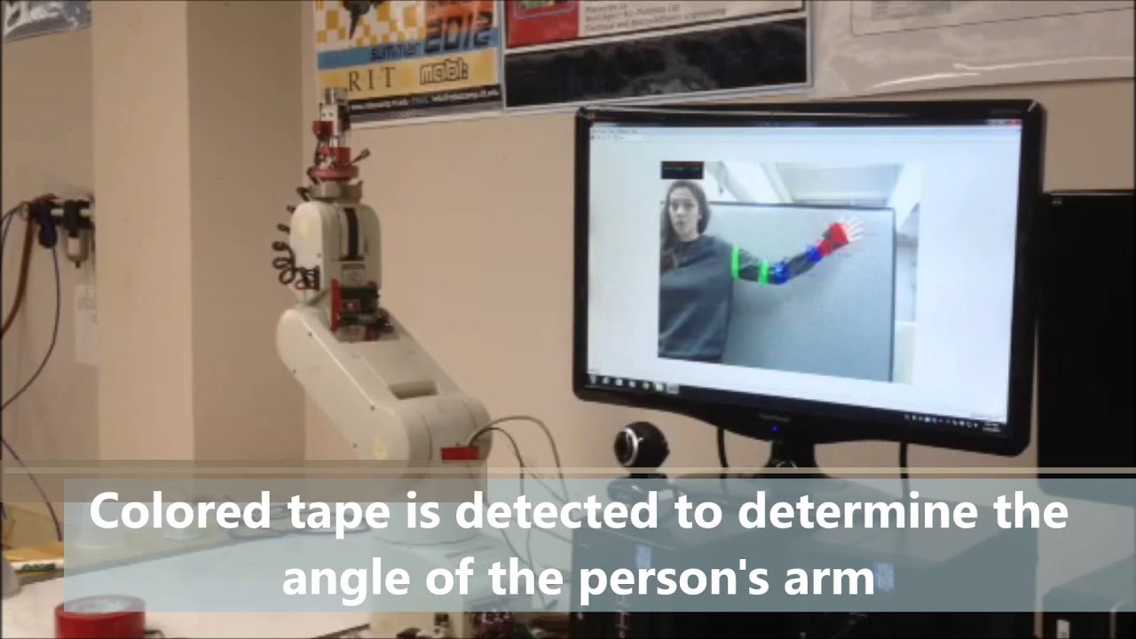 Robotic Arm Shadowing by Sulabh Kumra and Erin Sullivan, EE Students ...