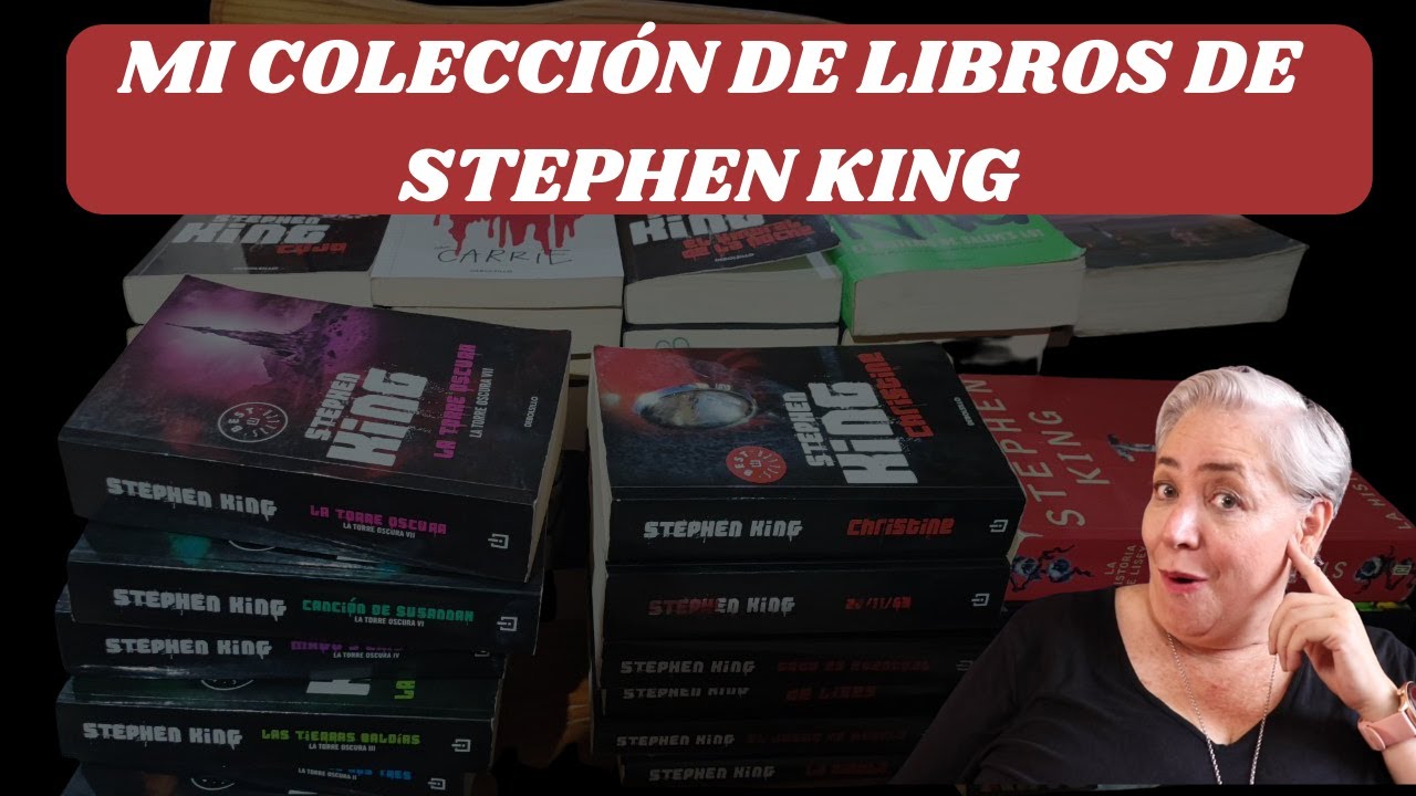 Mi colección de libros de Stephen King - YouTube
