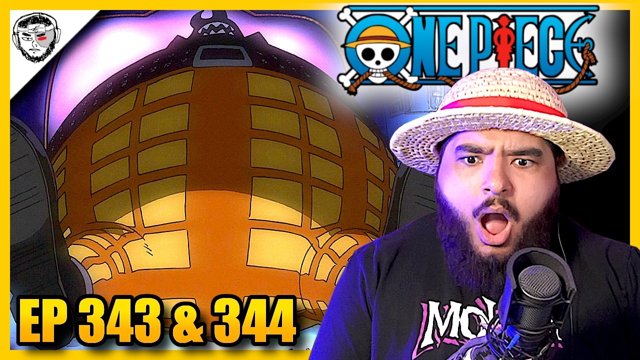 GECKO MORIA?!? - One Piece Reaction Episode 343 & 344 - YouTube