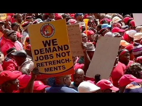 Güney Afrika madenlerinde yeni grev dalgası