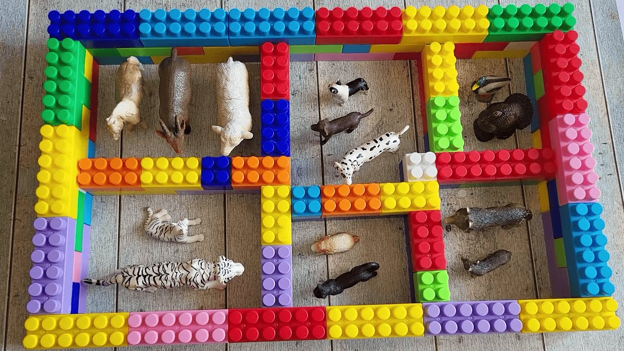 Building a Farm with Bricks 🌾 - YouTube