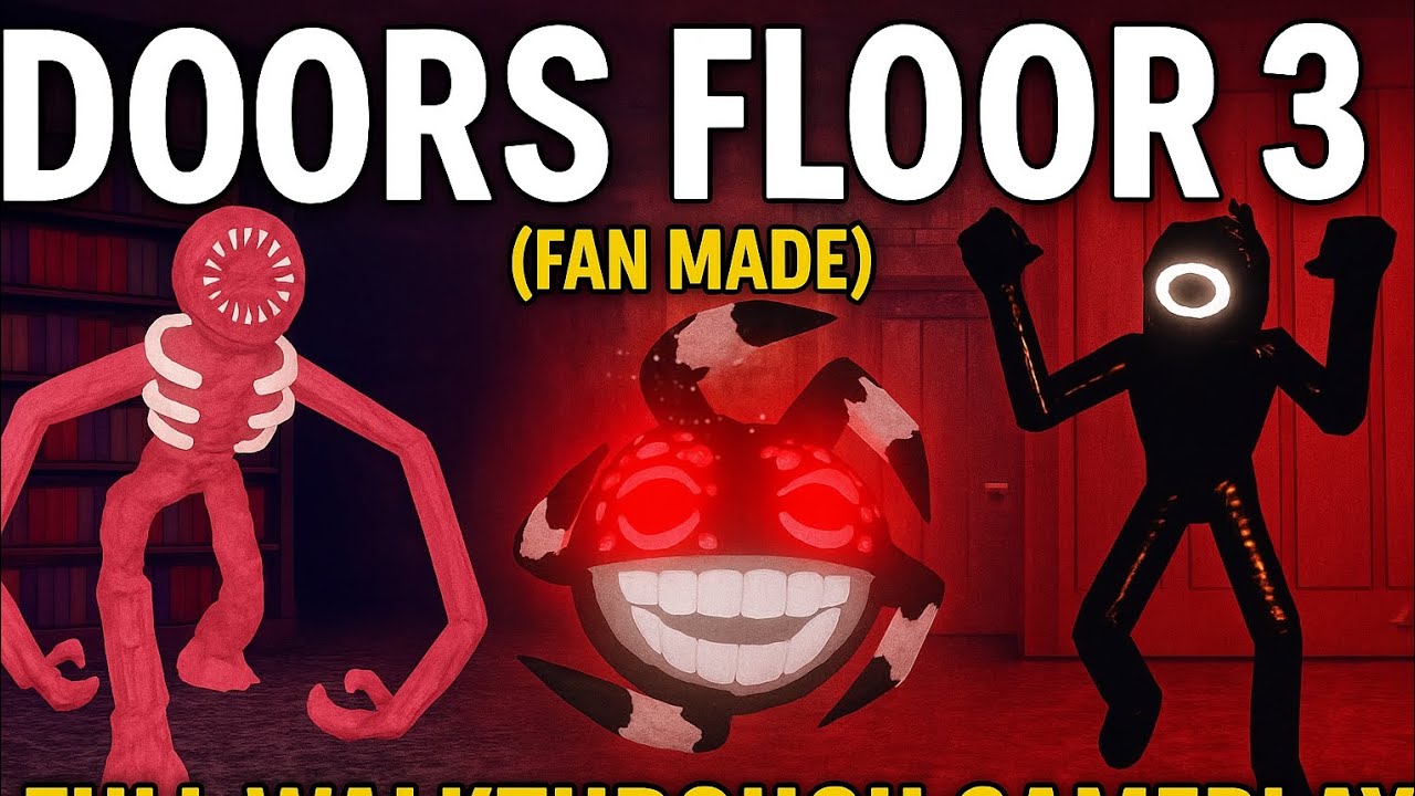 Roblox Doors Floor 3 Fan Made Full Walkthrough & Secrets - YouTube