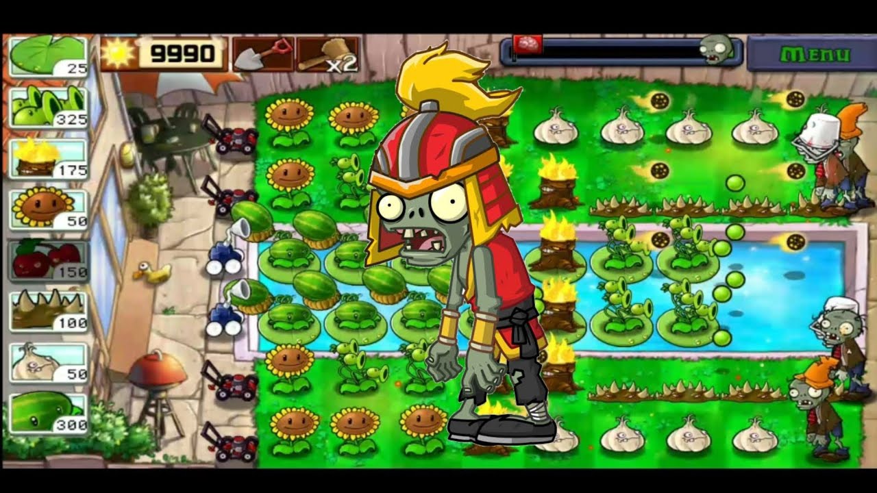 plants vs zombies gameplay///🤩🤩🤩🤩🎁🎁🎁🎁🎁 - YouTube