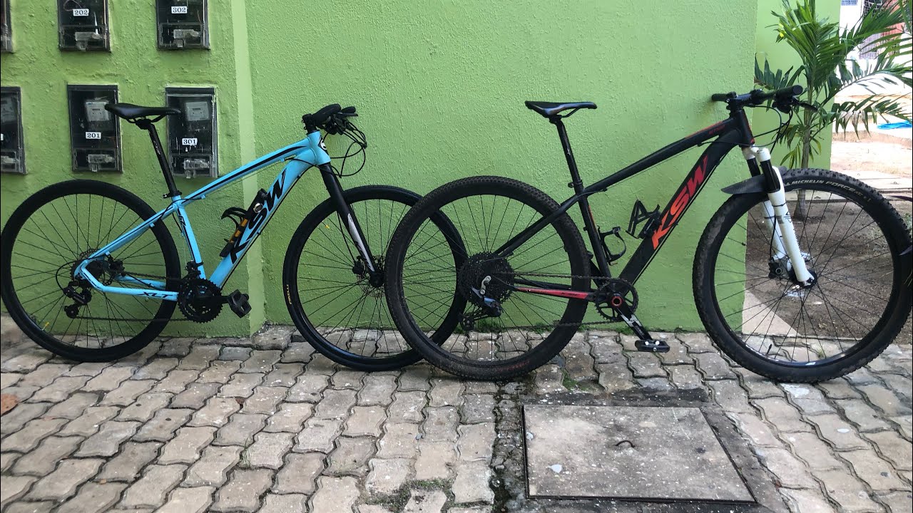 BIke KWS HÍBRIDA vs KSW MTB - YouTube