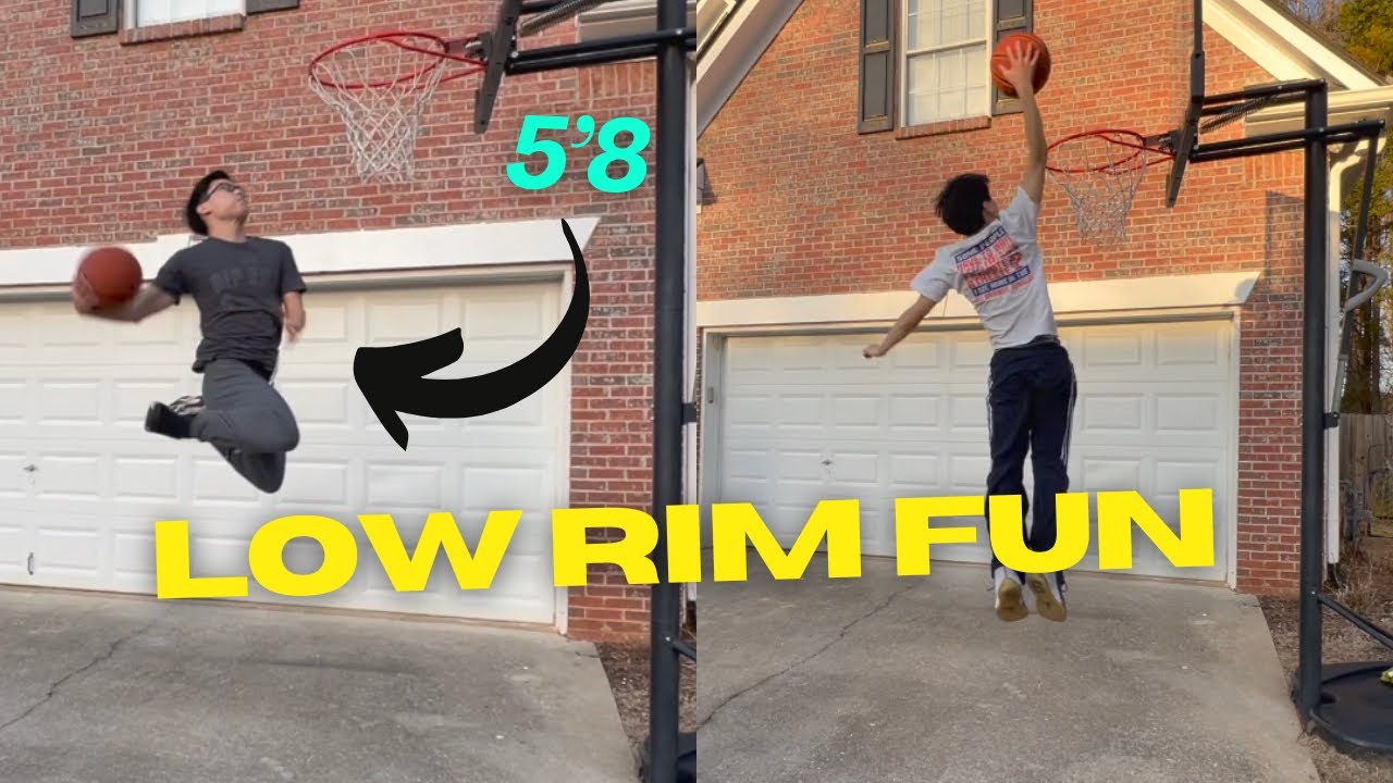 Low Rim Dunk Session w/ SKIMSAM - YouTube
