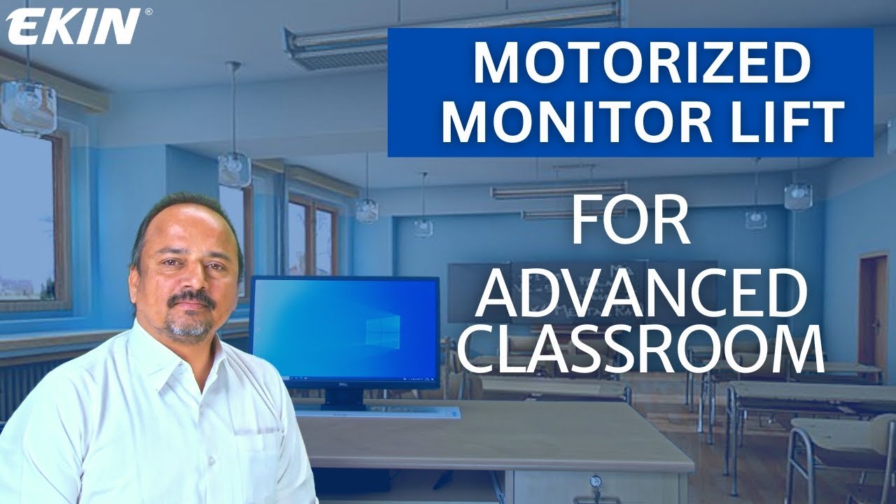 Upgrade to a Smart Classroom: Motorized Monitor Lift for an Advance ...