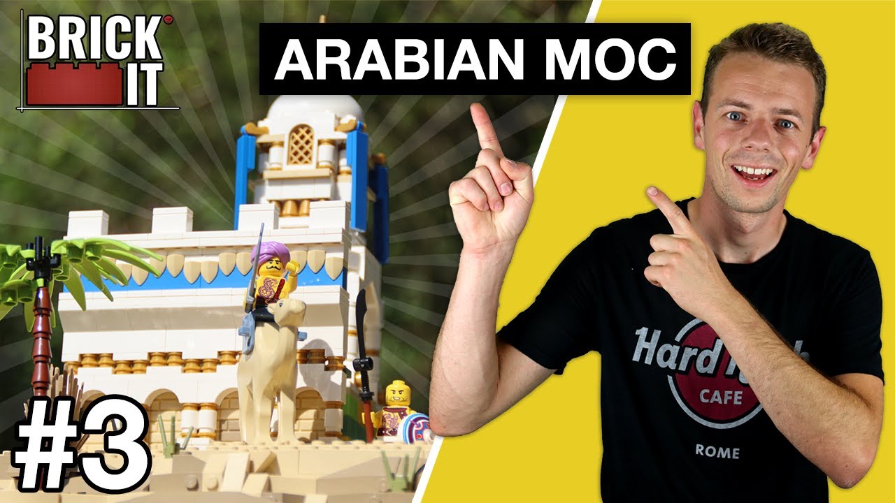 LEGO ARABIAN MOC IDEA #3 - (The Build Process ) - YouTube