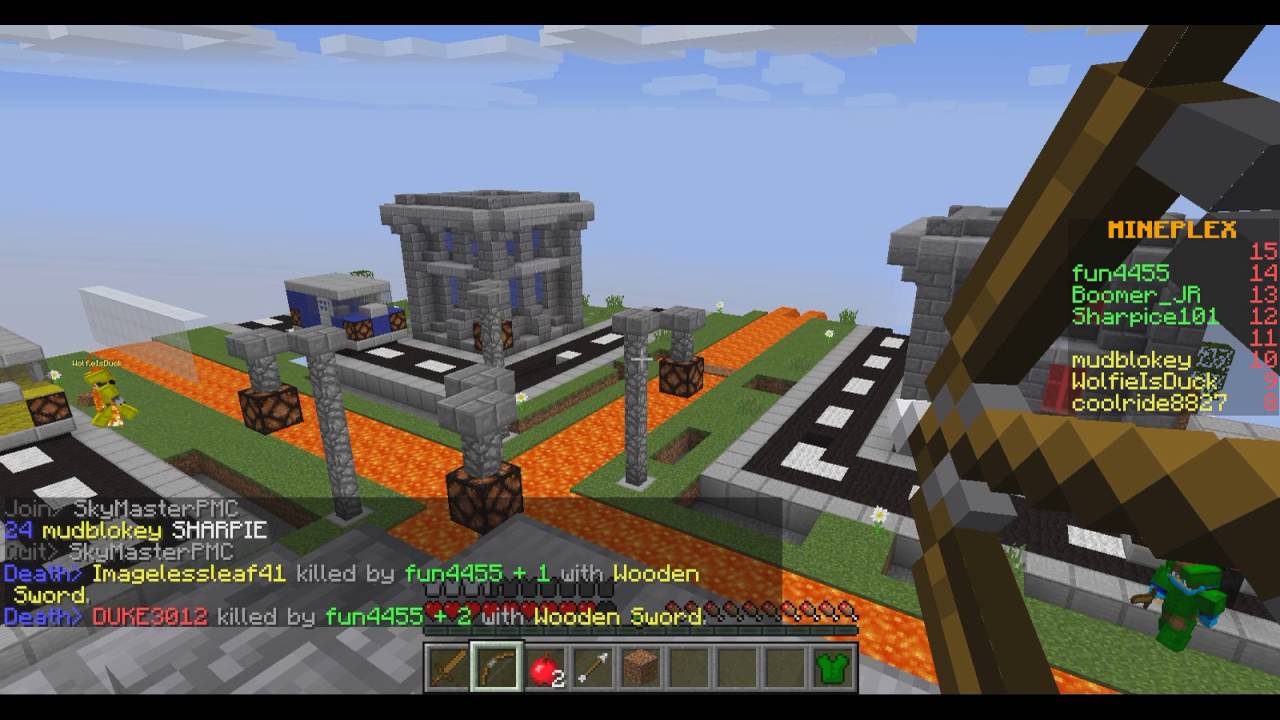 MC PC Mineplex Fun :Boomerjr is back - YouTube