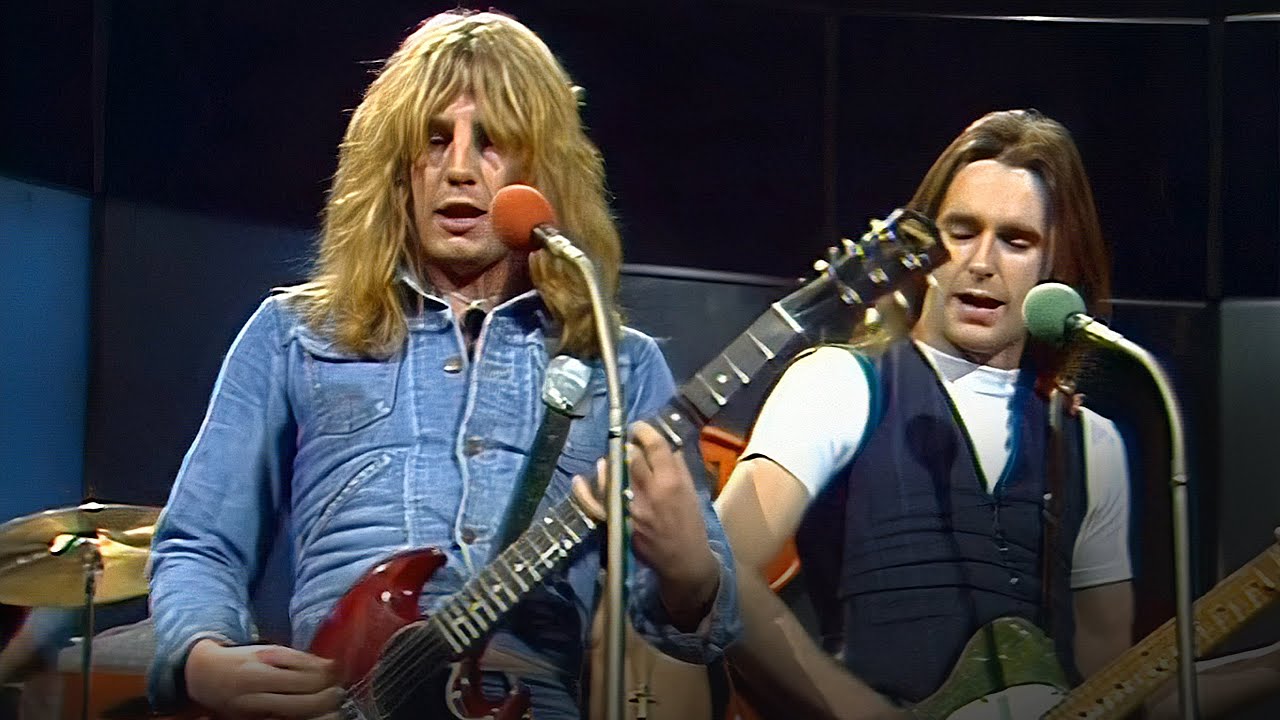 Status Quo - Caroline, DISCO | 5th January 1974 (AI Enhanced) - YouTube