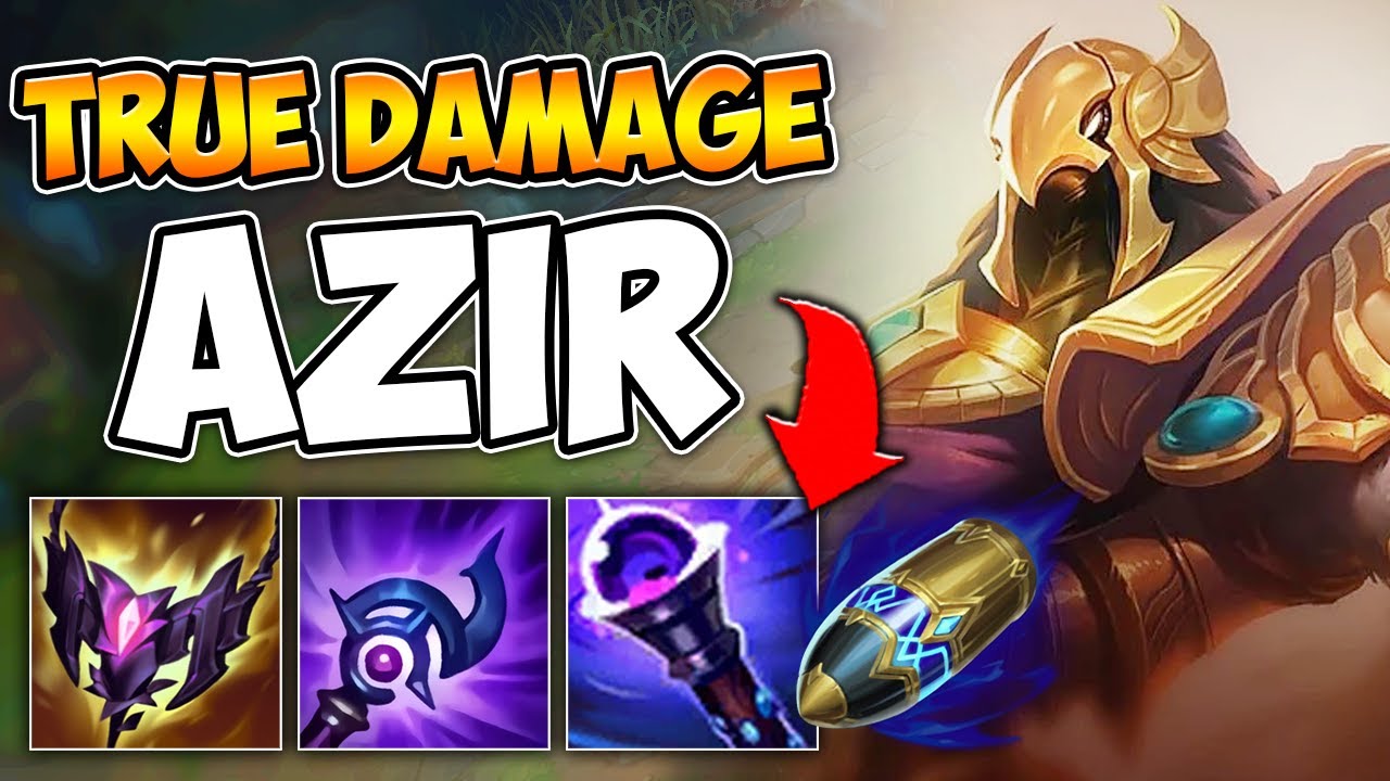 Azir but I do TRUE damage with this full magic pen build (THEY GET ...
