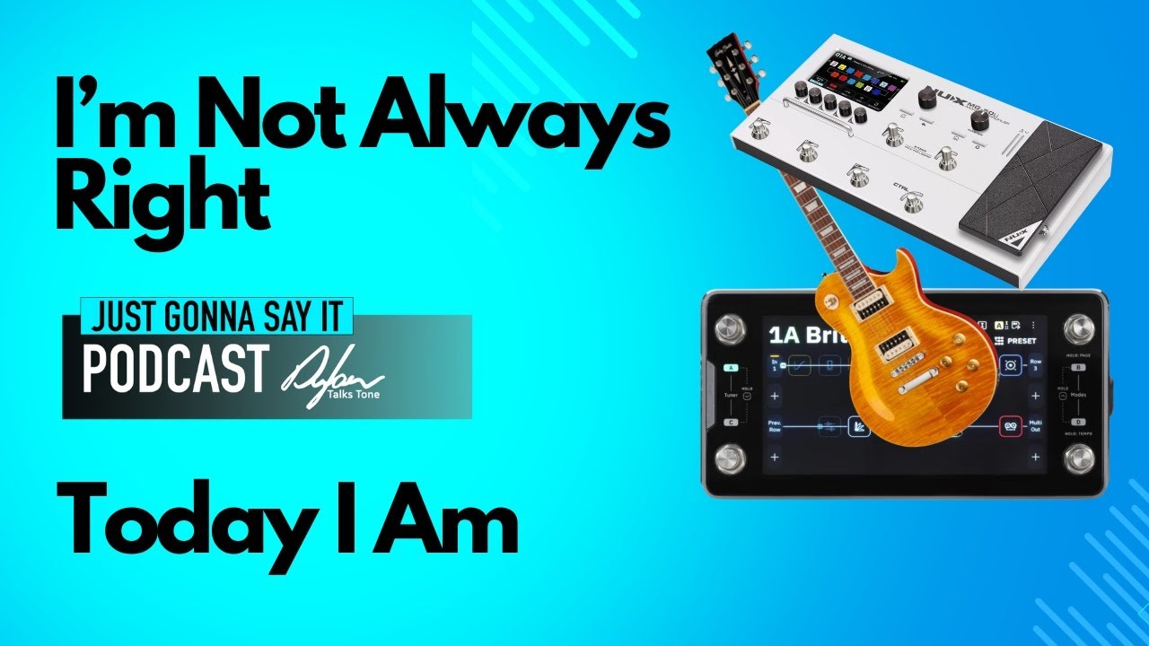 I am Not Always Right - Today I am - YouTube