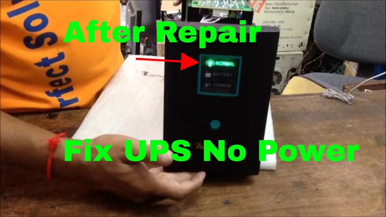 fix ups threeAce 1200va no power in | UPS 3KVA - YouTube