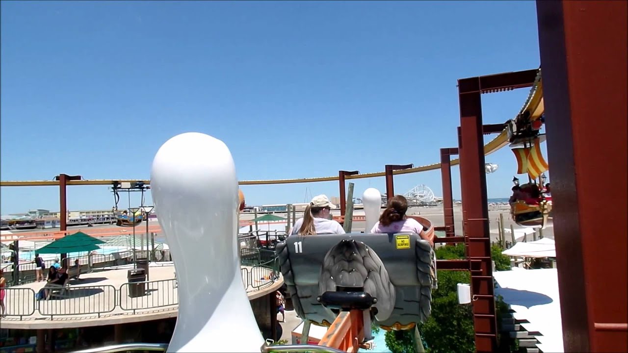 Morey's Piers: Seagull Cycles on Ride POV / July 5, 2014 - YouTube