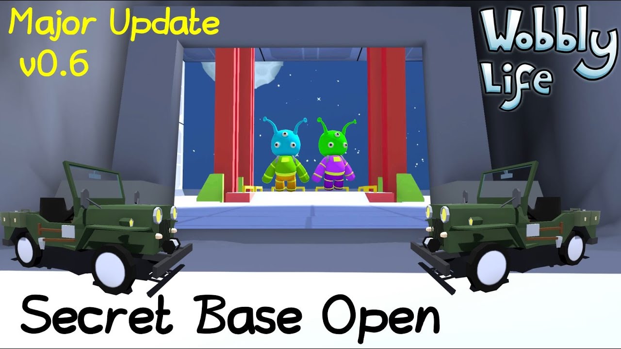 WOBBLY LIFE MAJOR UPDATE v0.6 THE SECRET MOUNTAIN BASE DOORS WILL OPEN ...