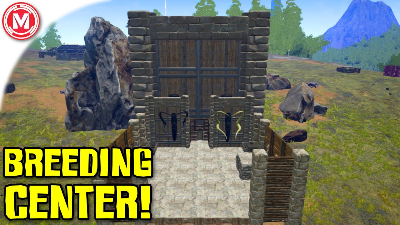ARK: Survival Evolved - Breeding Center! (Gameplay) - YouTube