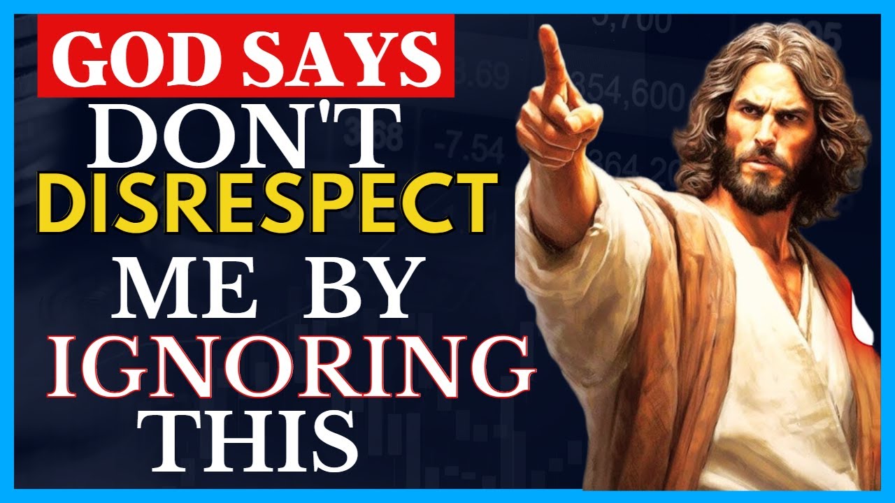 🛑 Don't Disrespect God By Ignoring This Message 🙏🙏 God Message Today ...
