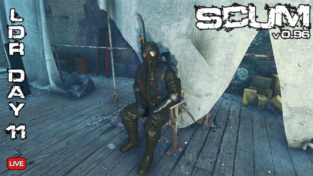 The Rad Zone Its Been To Long - LDR Day 11 - SCUM 0.96 - Live Stream ...