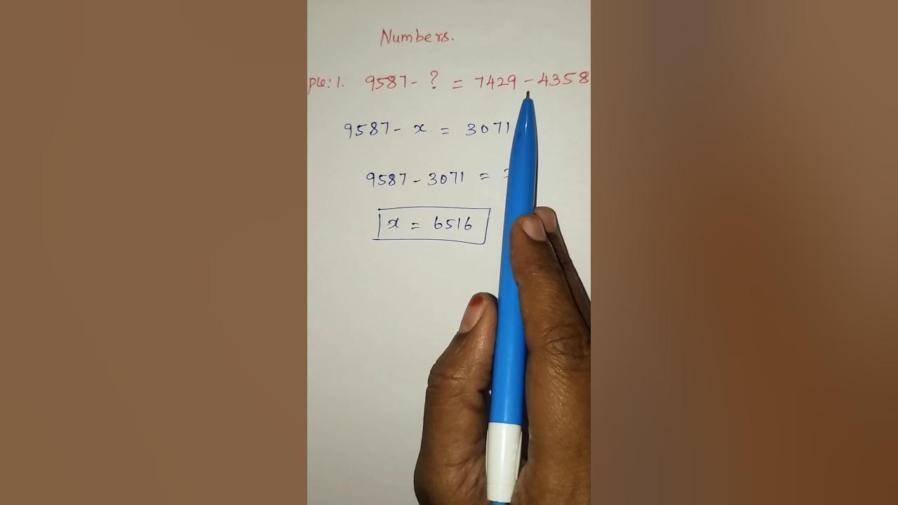 Quantitative Aptitude Tutorial // Problems On Numbers #maths #aptitude - YouTube