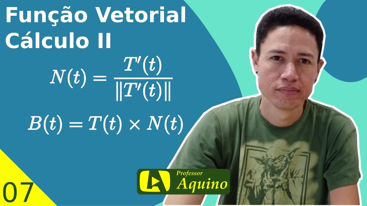Vetor Normal e Vetor Binormal. | 07. Função Vetorial - Cálculo II ...