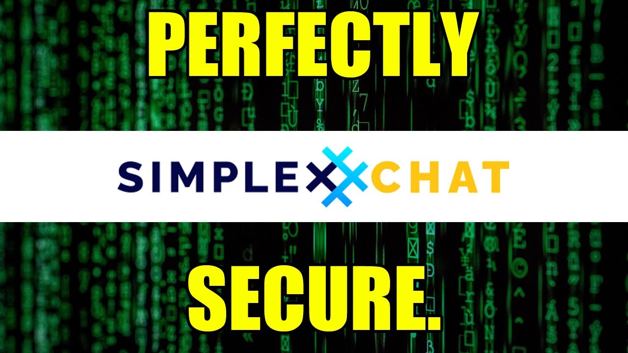 SimpleX Chat: Messaging Meets Perfect Privacy - YouTube