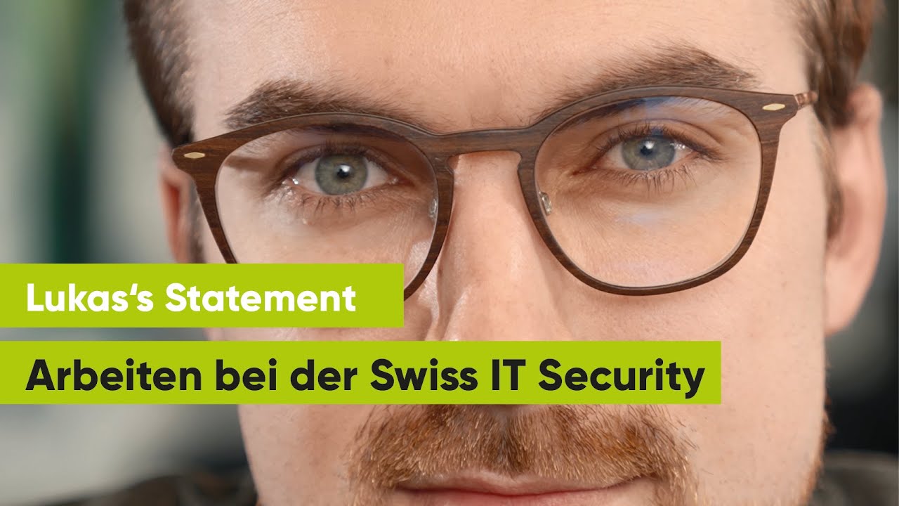 Lukas's Statement: Die Swiss IT Security als Arbeitgeber - YouTube