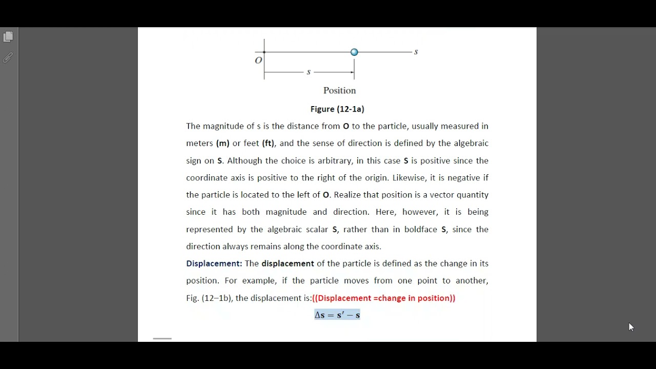 dynamics chapter one Video (1) - YouTube