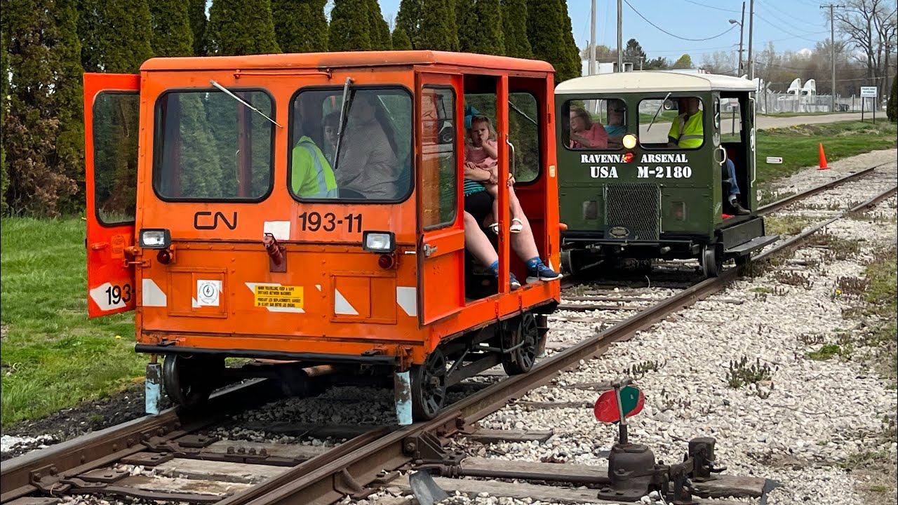 Speeder Days at Orville Railroad Historical Society -4/15/2023 - YouTube