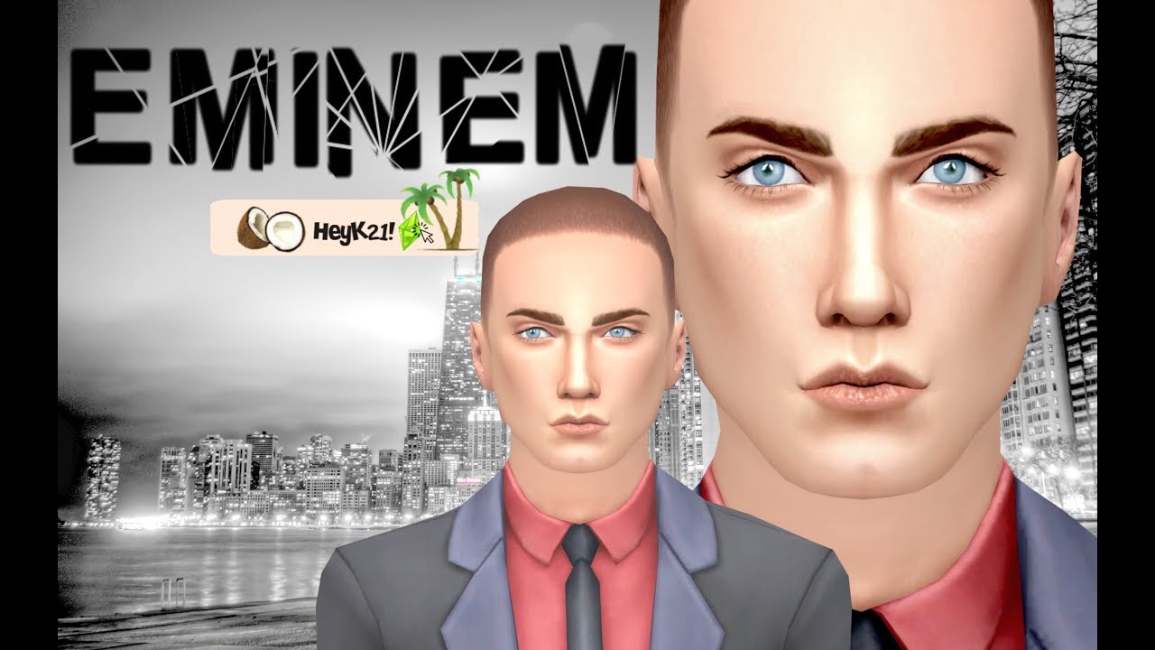 The Sims 4 CAS: Eminem - YouTube