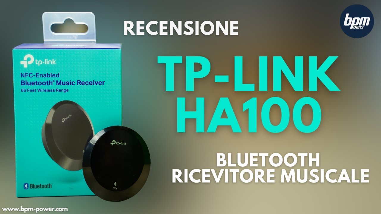 TP-Link HA100, bluetooth e musica per tutti! - YouTube