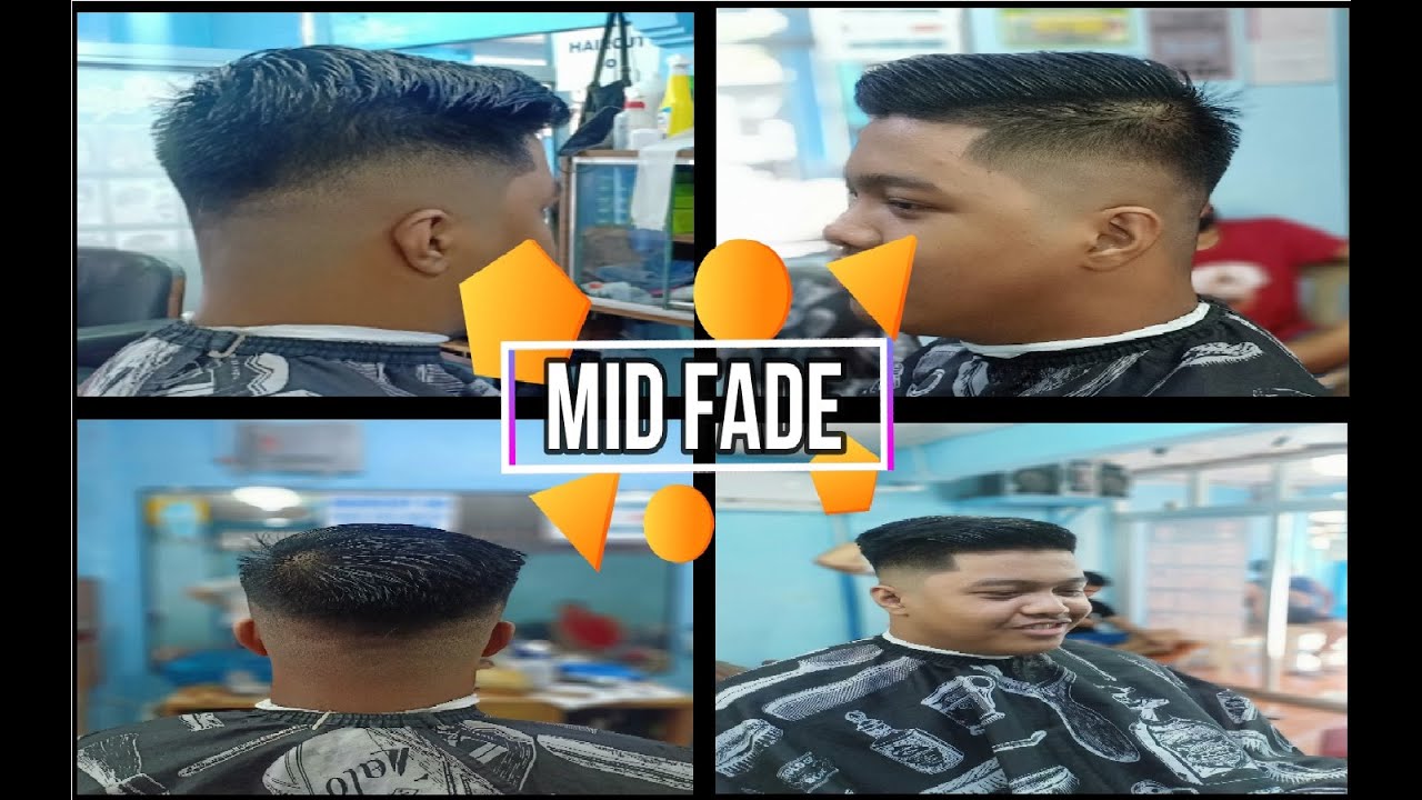MID FADE @JOJO'S BARBER SHOP - YouTube