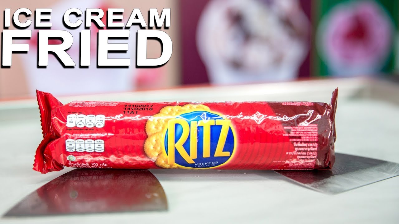 RITZ KREKERS | HOW TO MAKE RITZ CRACKERS ICE CREAM ROLLS | SATISFYING ...