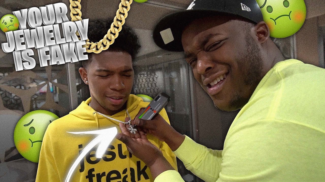 Testing Deshae Frost Jewelry With A FAKE Diamond Tester | HE THOUGHT ...