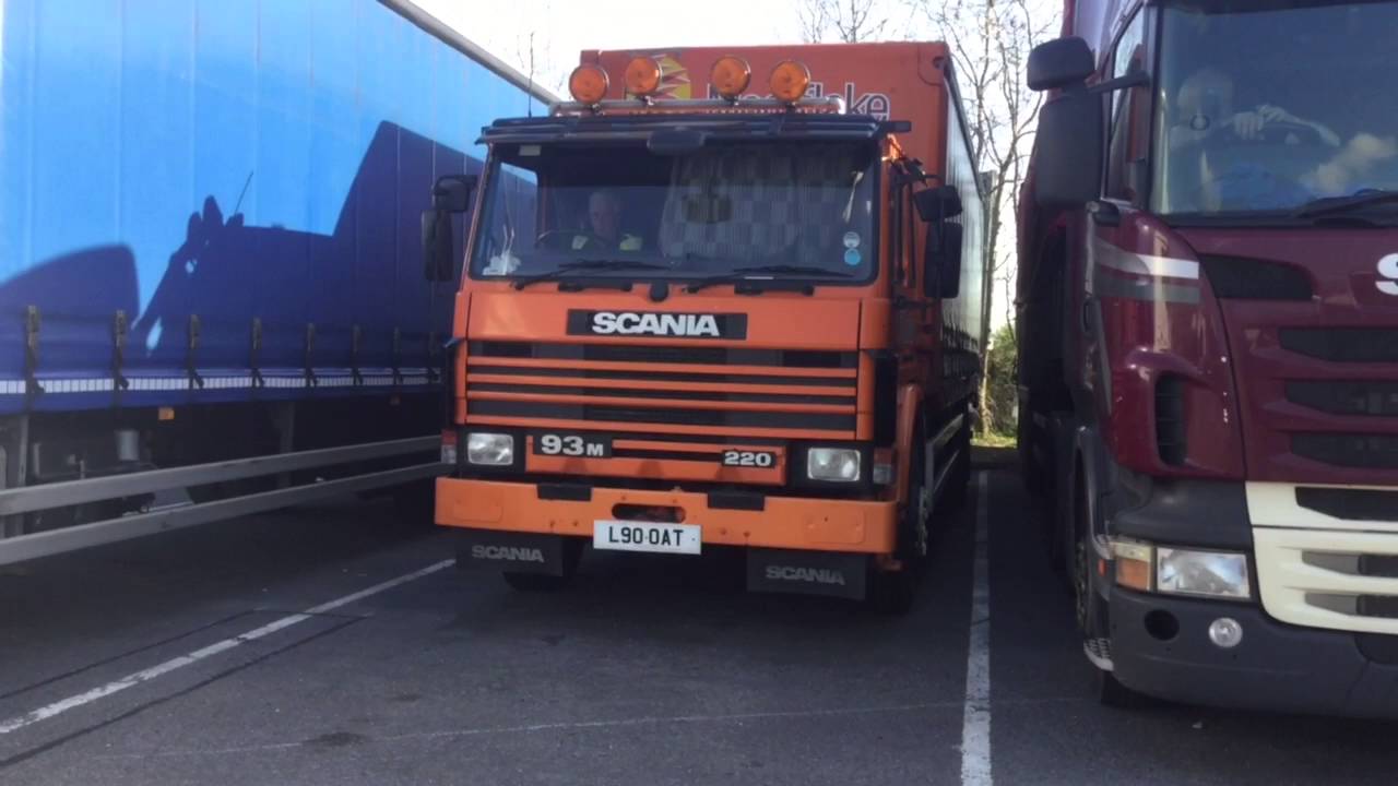 Scania 93M classic motor - YouTube