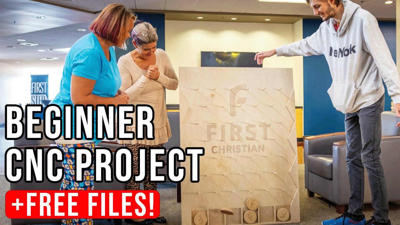 EASY 1-Hour CNC Project + FREE Files! - YouTube