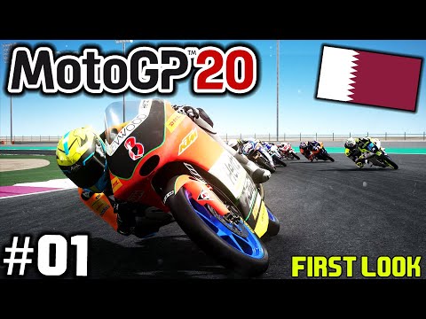 #MotoGP 20 - #01 - Qatar 🇶🇦 | Mein EIGENES TEAM MANAGEN + 1.RENNEN!! | Let´s Play German